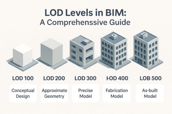 LOD là gì? Các cấp độ và lợi ích của LOD trong BIM